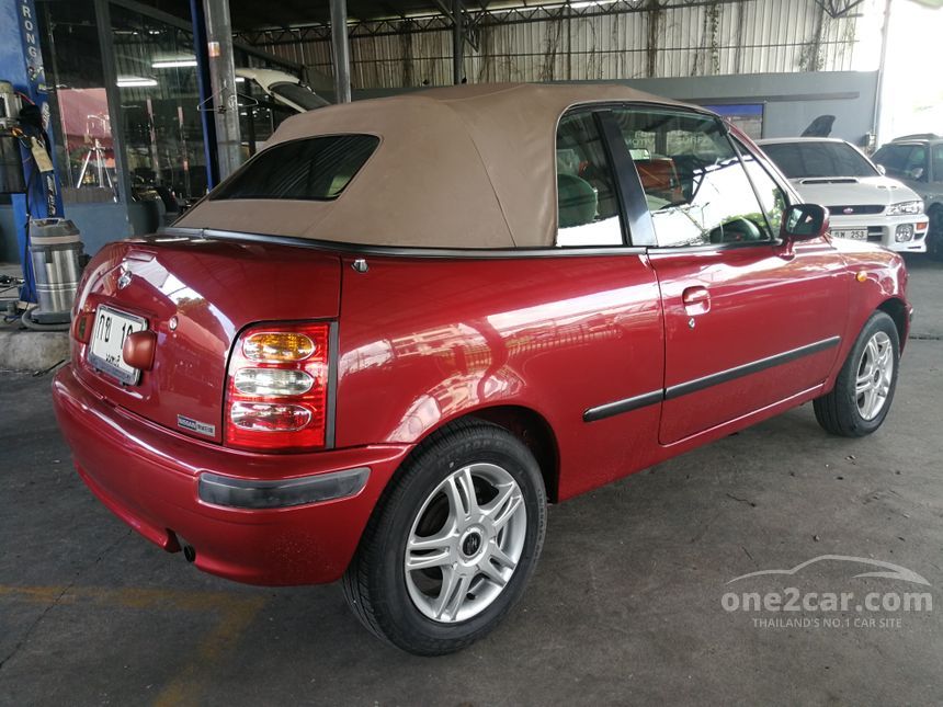 Nissan March 1999 1.3 in กรุงเทพและปริมณฑล Automatic Convertible สีแดง ...